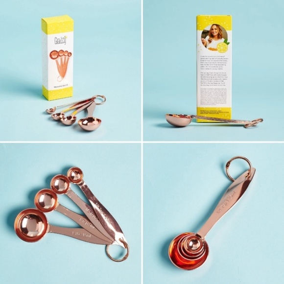 Giadzy | Kitchen | Giada De Laurentiis Giadzy Copper Measuring Spoons ...